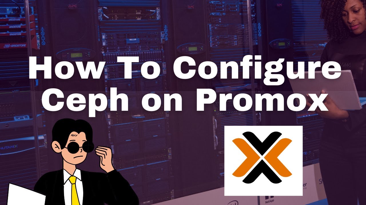 Proxmox - Howto Configure Ceph Distributed Storage for HA - YouTube