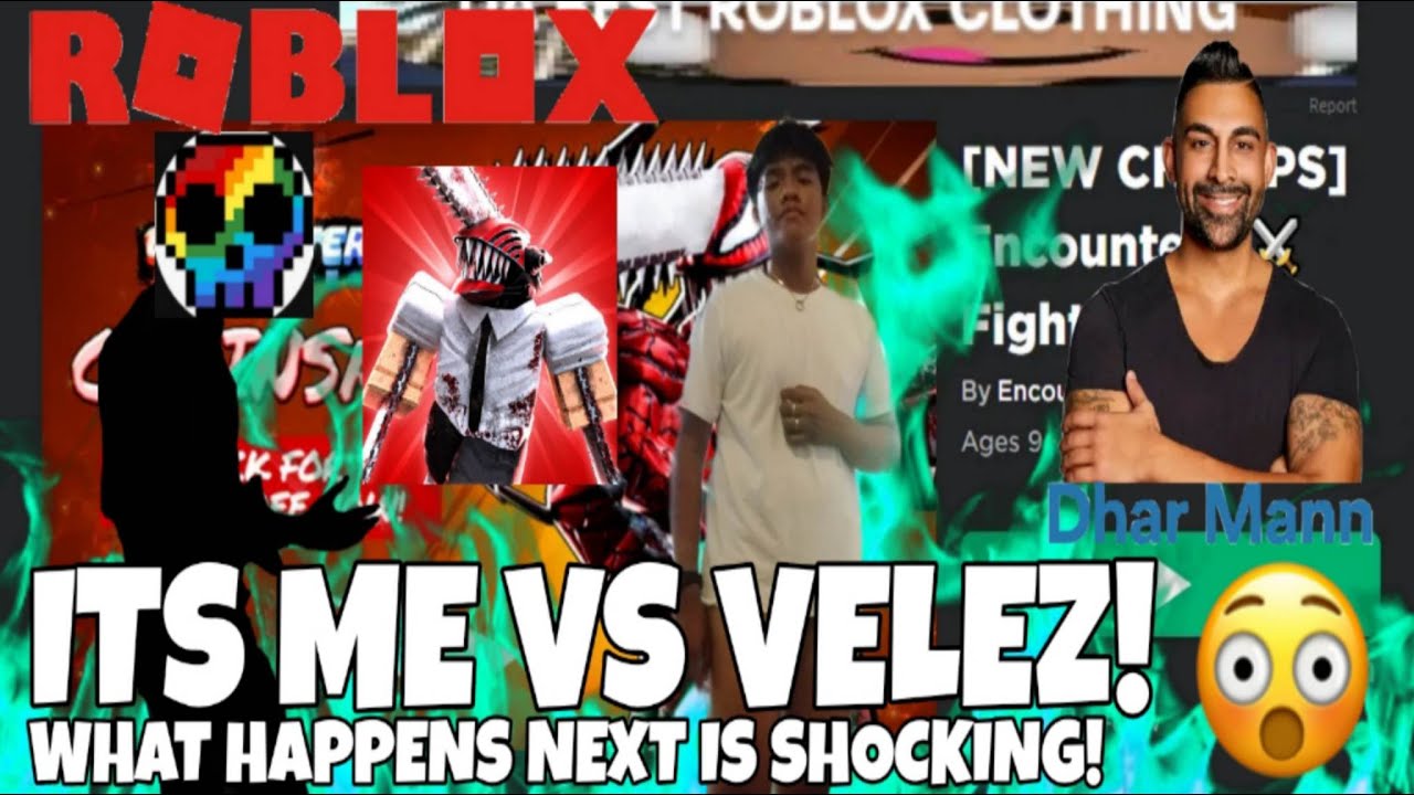 ROBLOX Encounters Fighting- Villain Arc [ Shicken Vs Velez] (Eps.1 ...