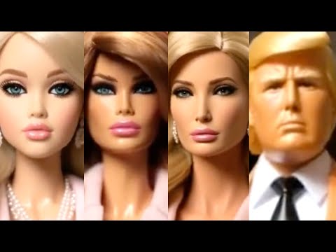 AI Barbie Commercial Lampoon's Trump Family