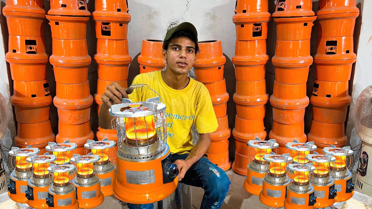 Sensational Process of Making Auto Stove Heaters Mass Production - YouTube