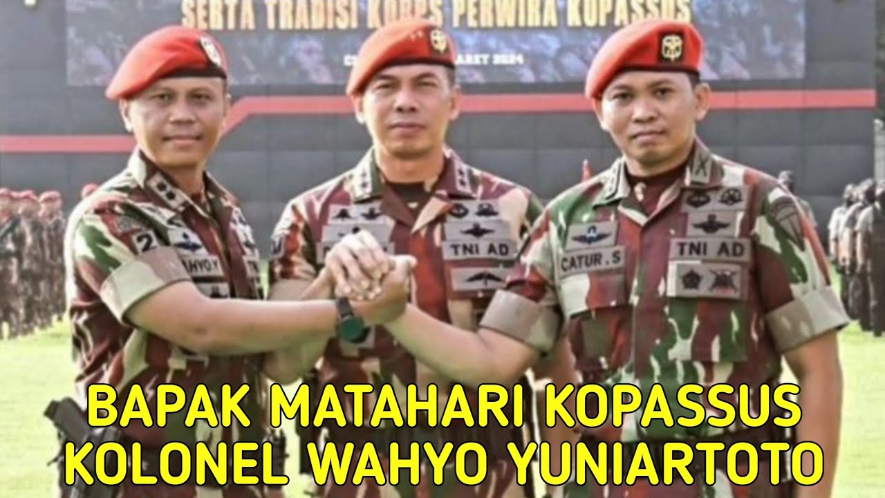 Kolonel Infanteri Wahyo Yuniartoto, Ajudan Presiden Prabowo Subianto - YouTube