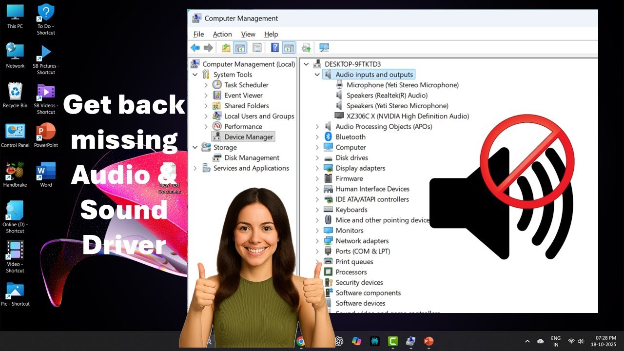 Fix Audio or Sound Not Showing in Device Manager in Windows Speaker Not ...