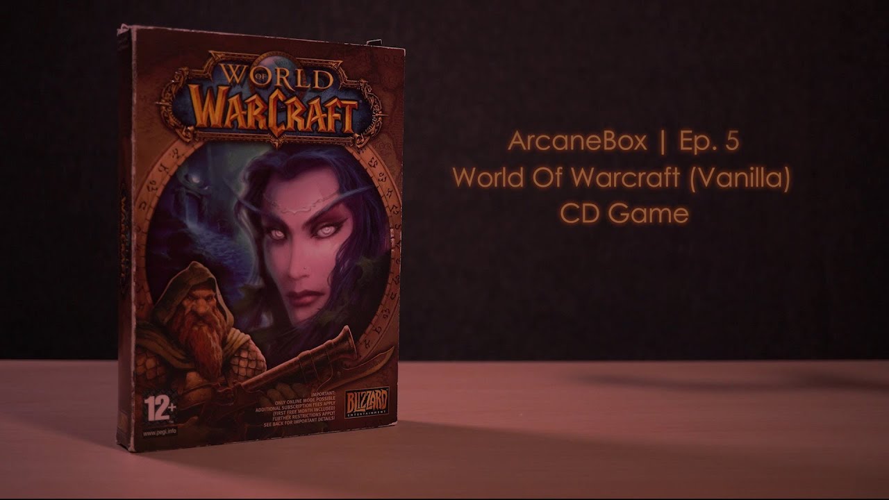 Unboxing & Revisiting World of Warcraft Vanilla CD Box - YouTube