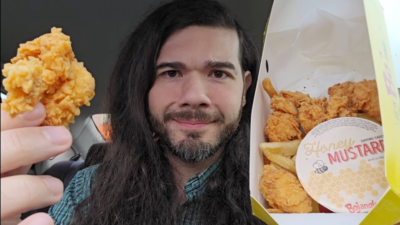 Bojangles NEW Bo Bites & Peach Honey 🍑 🍯 Pepper Sauce Review! - YouTube