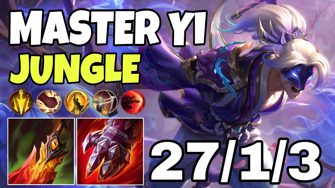 MASTER YI NEW SKIN JUNGLE GAMEPLAY IN LEAGUE OF LEGENDS WILD RIFT - YouTube