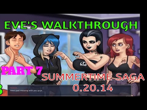 Eve, Grace & Odette Complete Storyline| Summertime Saga 0.20.14 | Eve ...