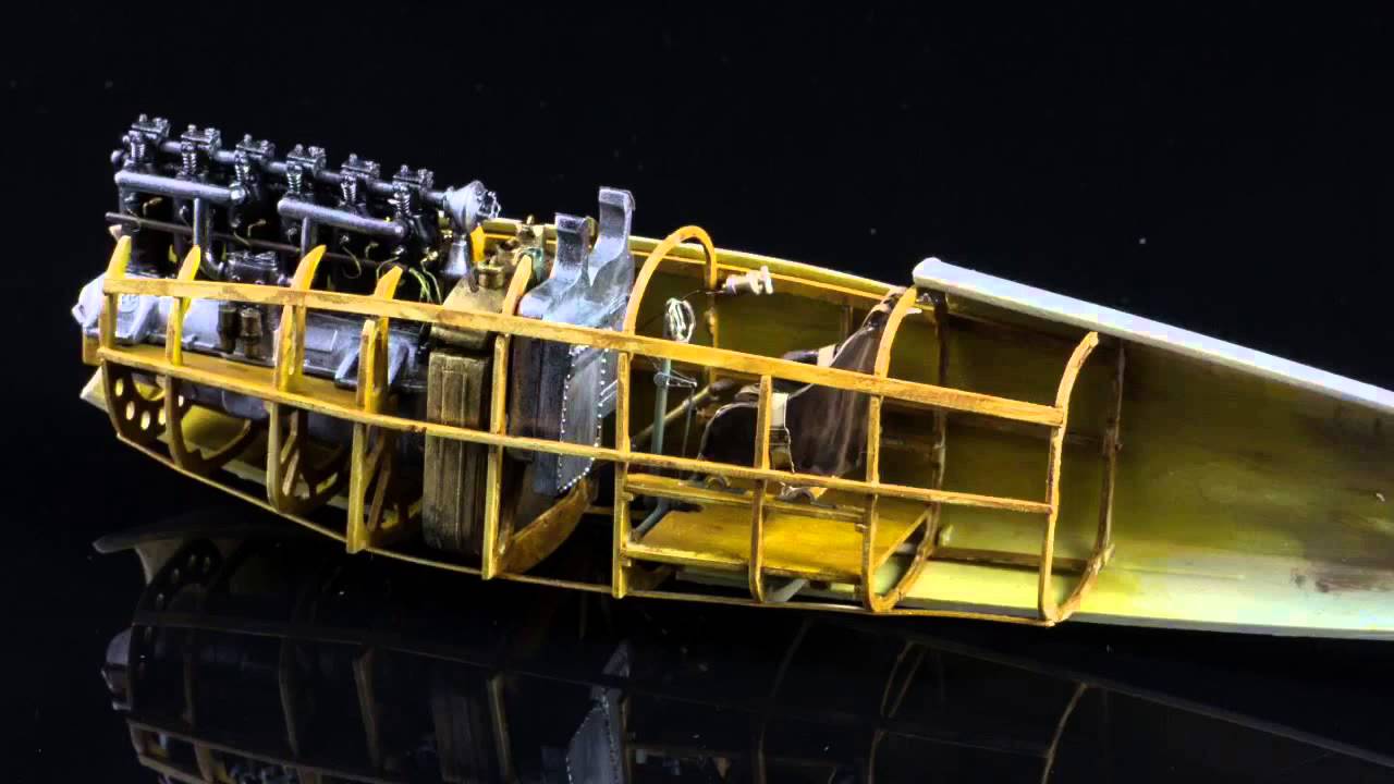 1:32 Albatros D.II Red Baron's 419/16 - YouTube