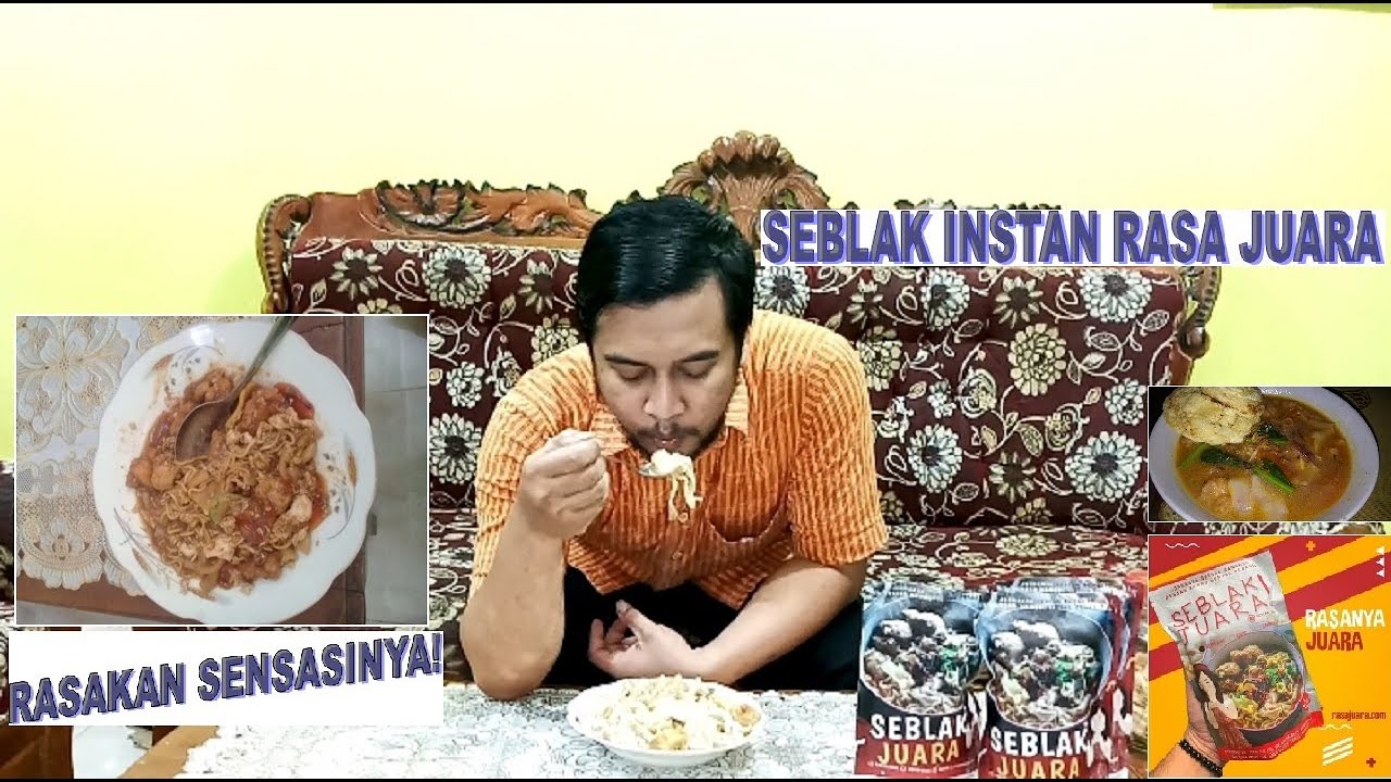 FOOD REVIEW - JADI BEGINI RASANYA SEBLAK INSTAN DARI SEBLAK JUARA ...