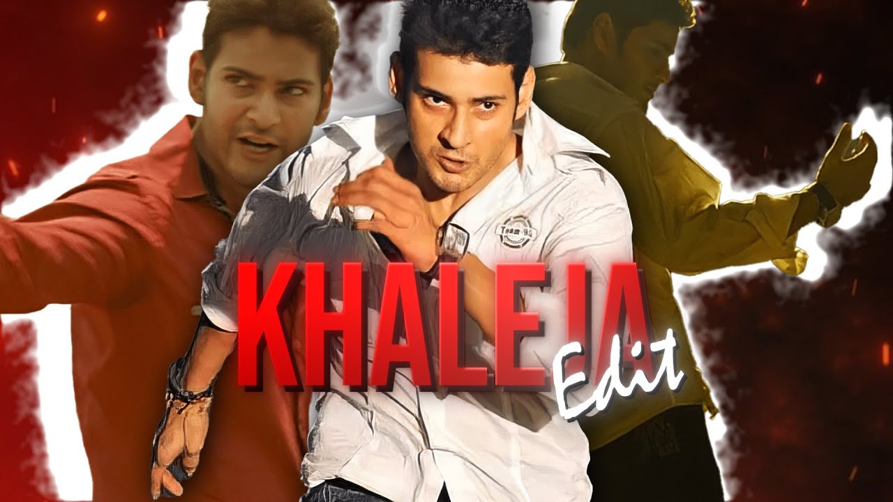 Mahesh babu Khaleja 4k edit with tittle card - YouTube
