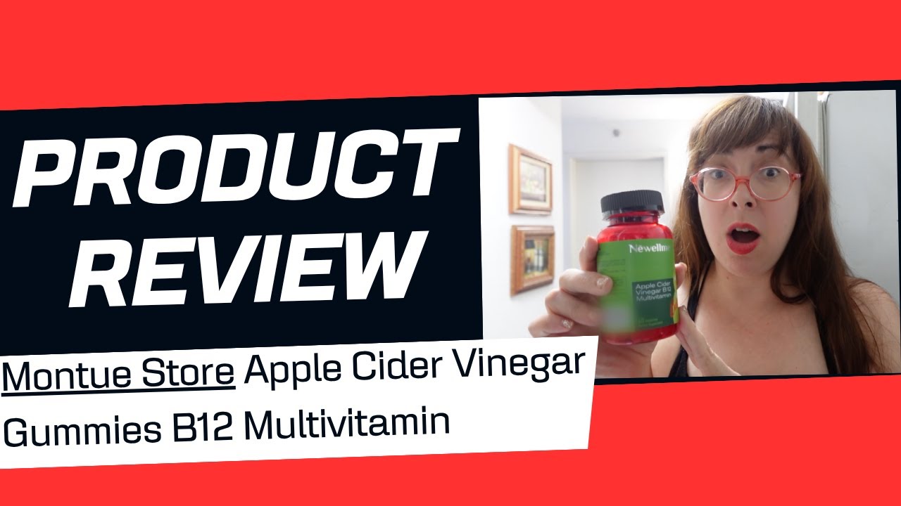 Montue Store Apple Cider Vinegar Gummies B12 Multivitamin REVIEW! - YouTube