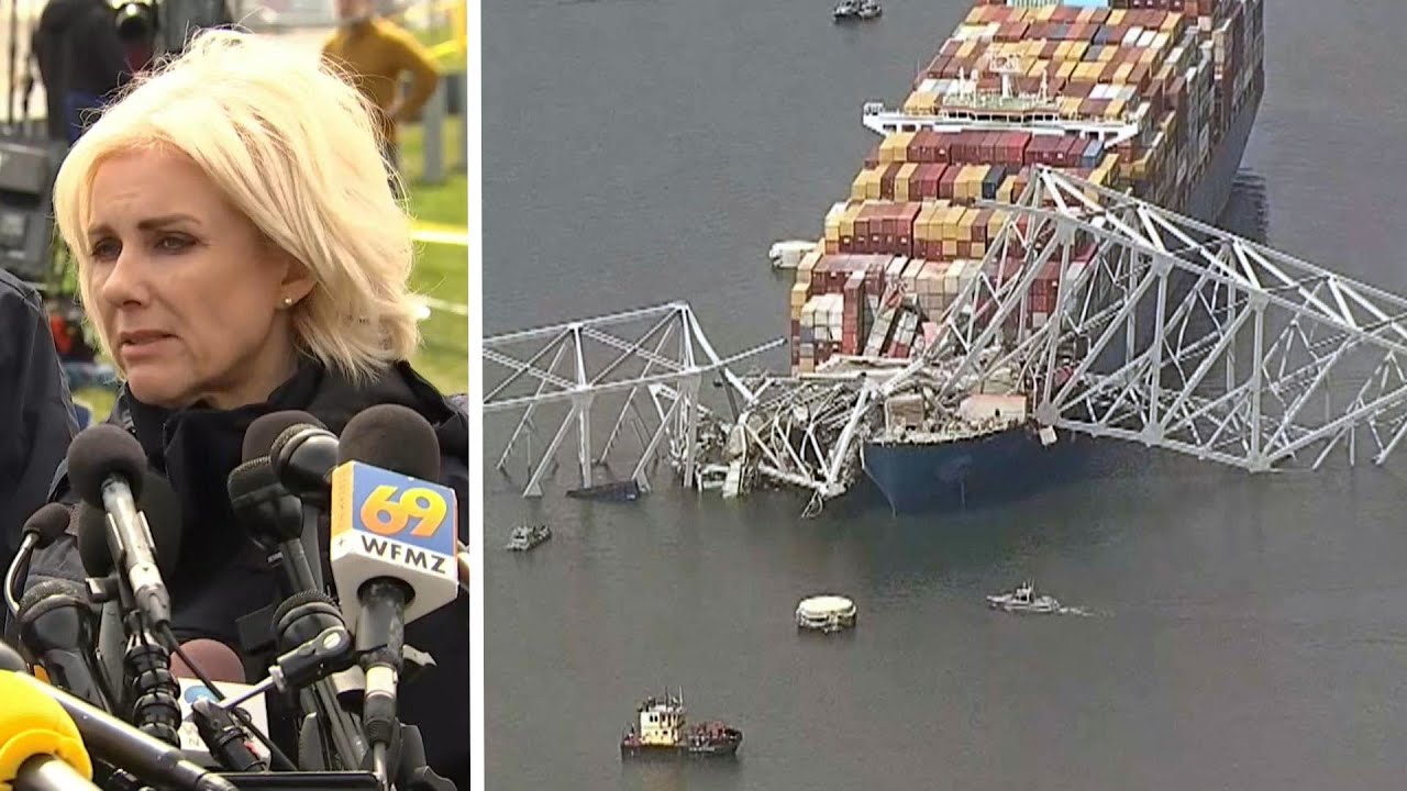 Baltimore bridge collapse | Search and rescue ongoing: NTSB - YouTube