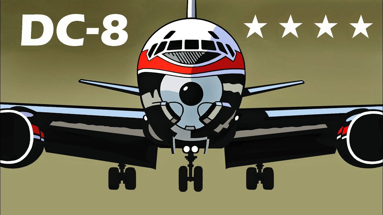 DOUGLAS DC-8 JETLINER - Southern California Enters the Jet Age with ...