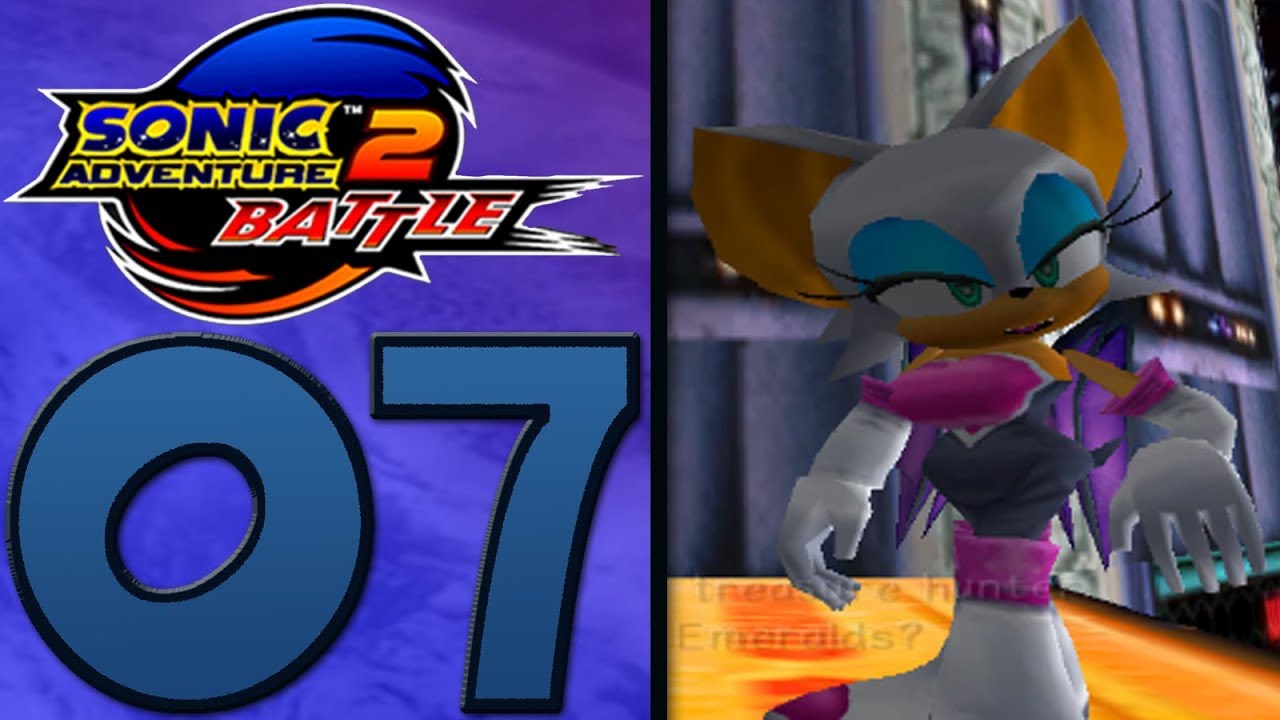 Sonic Adventure 2 Battle [Part 7] Knuckles Vs. Rouge! - YouTube