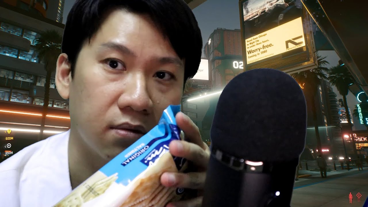 ASMR Crinkles Plastic Bag Saltine Cracker | Game World - YouTube
