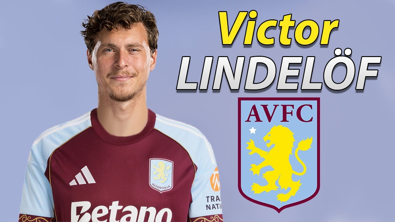 Victor Lindelof Welcome to Aston Villa 🟣🔵🇸🇪 Best Defensive Skills ...