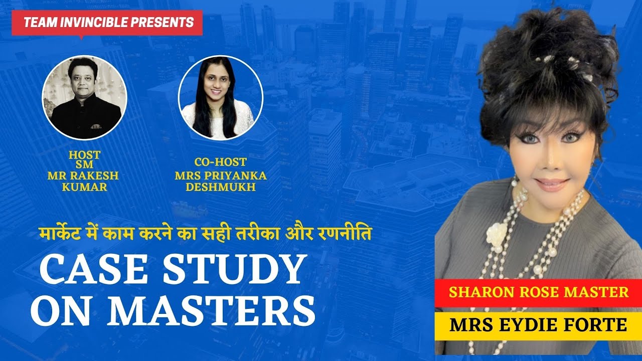 Case Study on Masters With Sharon Rose Master Eydie Forte - YouTube