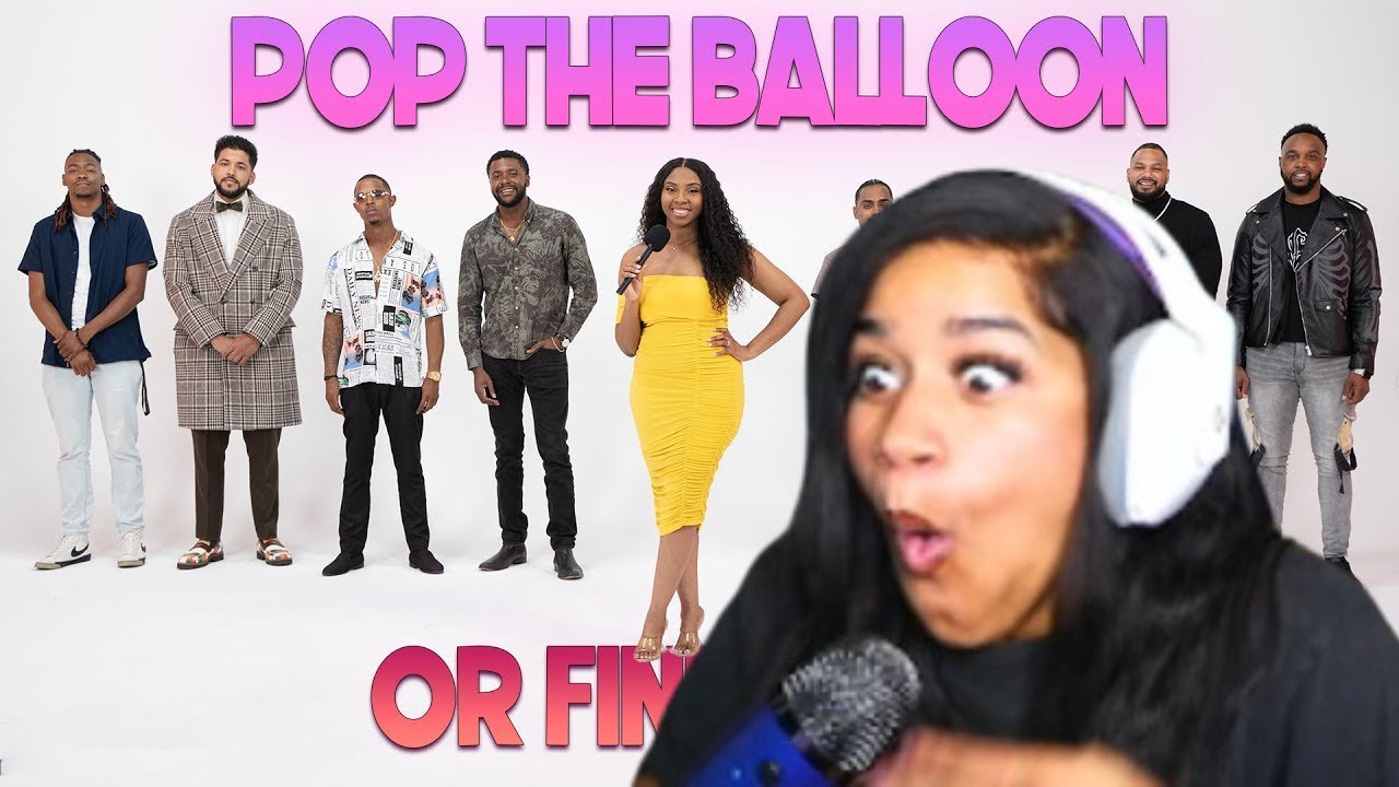 Trinity Reacts to Pop The Balloon or Find Love | Men's Edition - YouTube