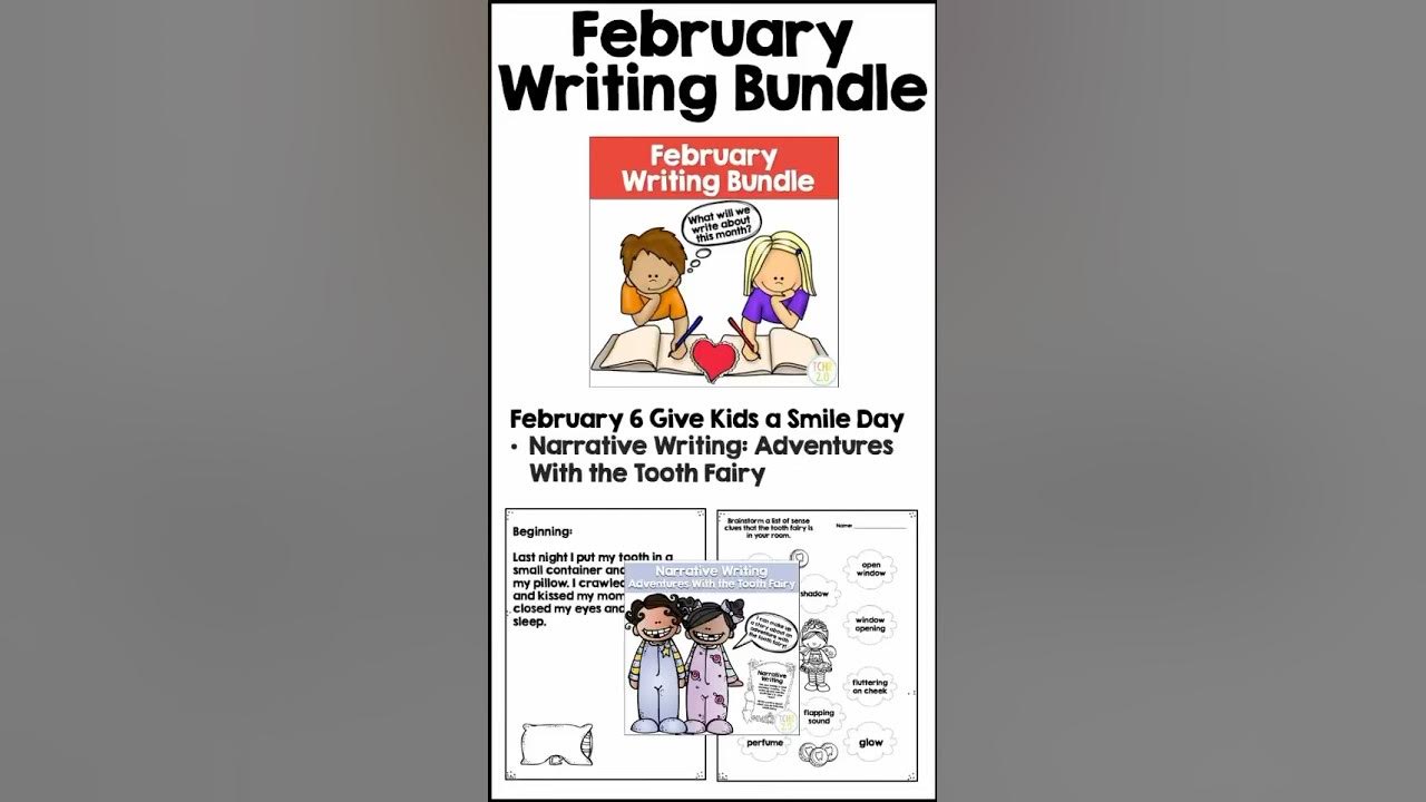 February Writing Bundle - YouTube