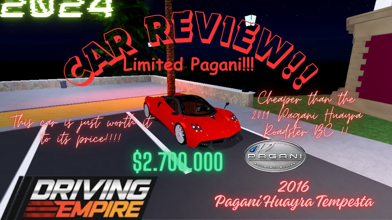 (THIS CAR IS WORTH IT!) LIMITED Car Review!! The 2016 Pagani Huayra ...