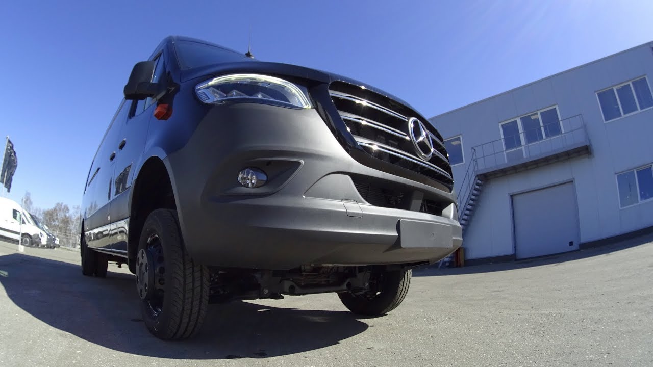 Mercedes-Benz Sprinter 519 CDI 4matic (Мерседес Спринтер 519 4х4) - YouTube