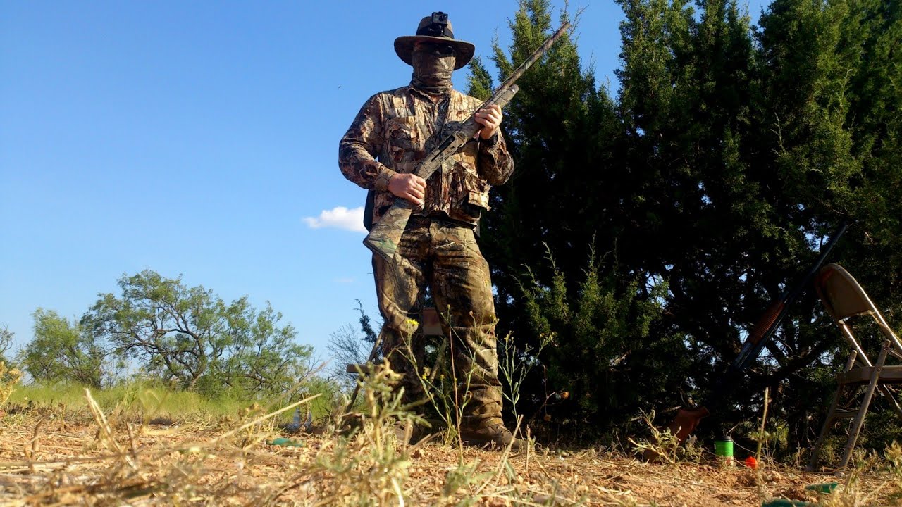 🦌 Action Camera Digital Zoom Dove Hunting Test. Which level is best ...