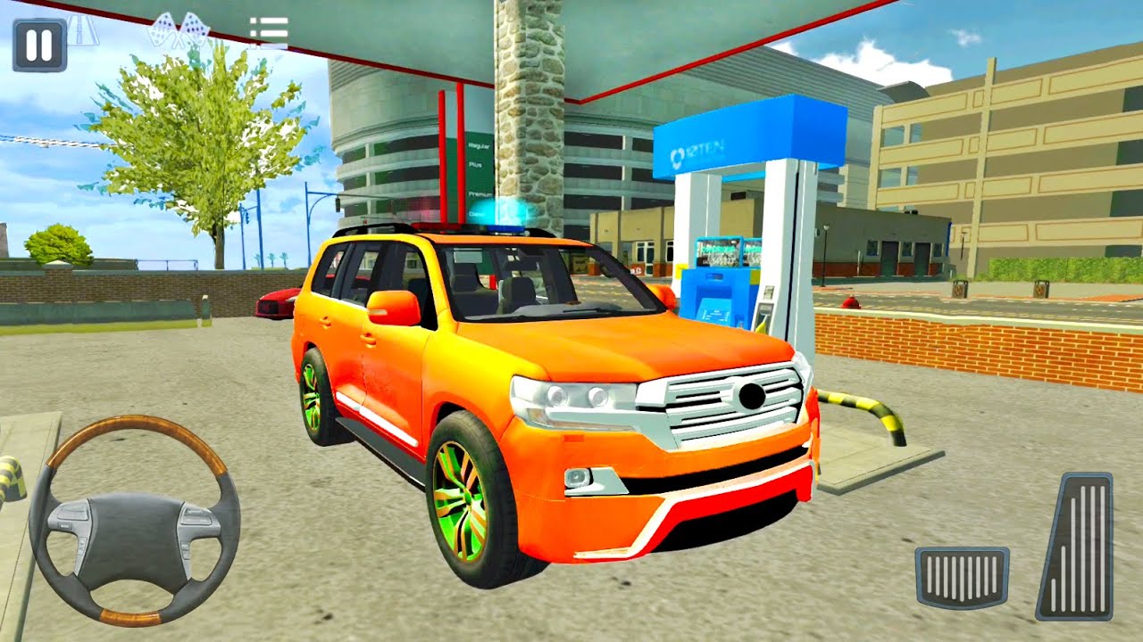 Toyota Land Cruiser With Siren Driving - Car Parking Multiplayer #4 ...