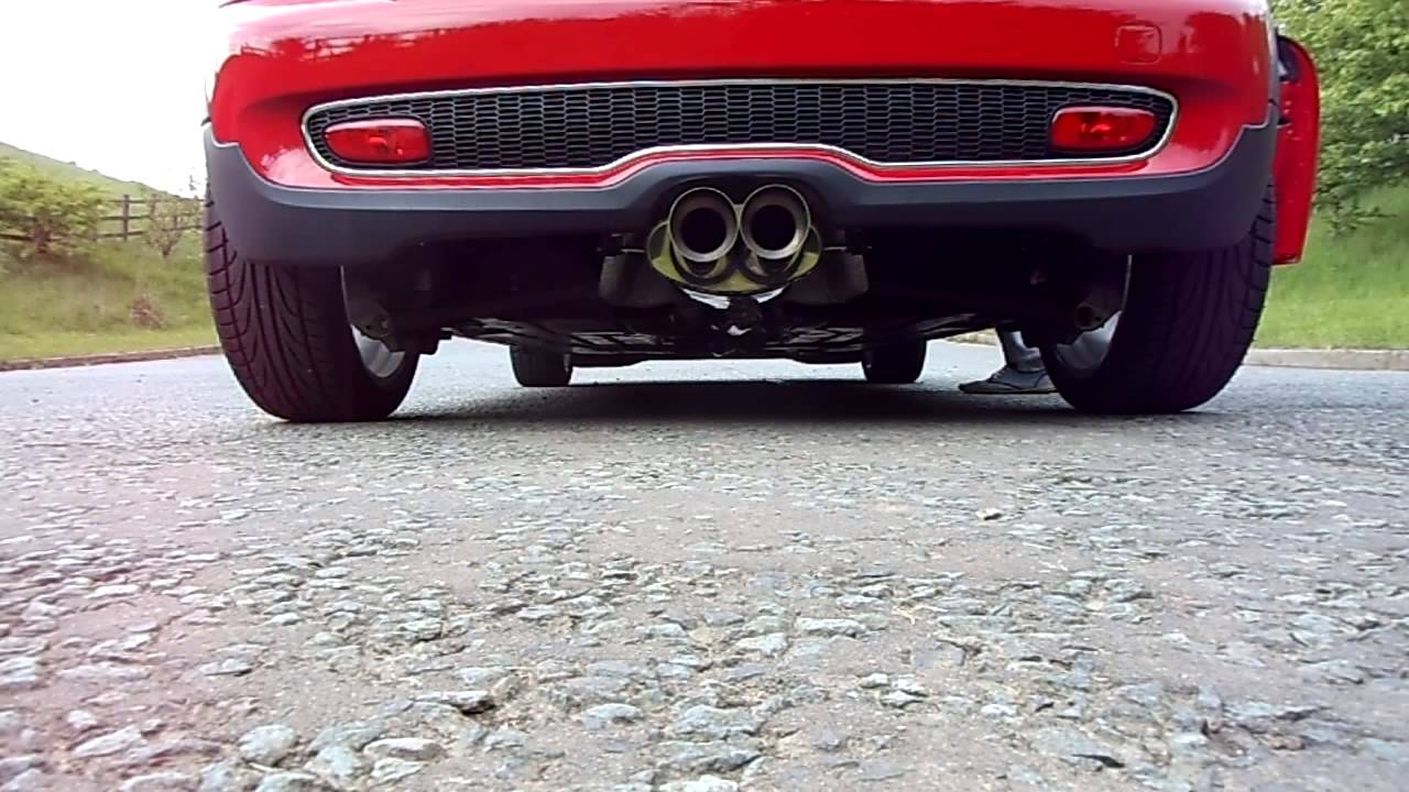 Mini Cooper S R56 Scorpion Cat back - YouTube