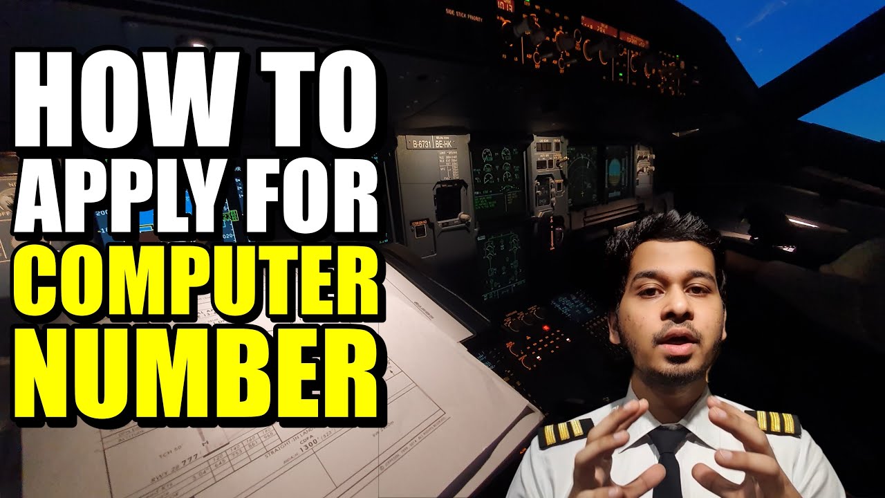 How to Apply for a Computer Number for DGCA CPL/PPL Exams | Detailed ...