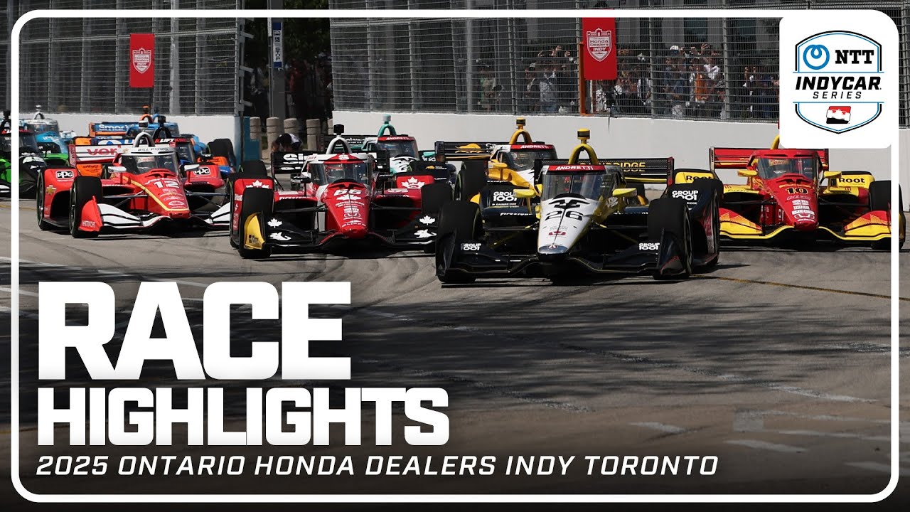 Race Highlights | 2025 Ontario Honda Dealers Indy Toronto | INDYCAR ...