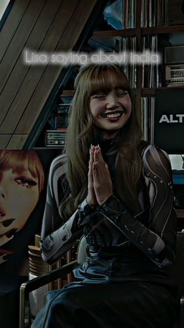 Indian blink reaction when Lisa saying about India 🥴 ️#blackpink #blink ...