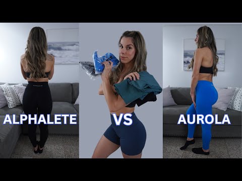 Alphalete vs Aurola | Leggings & Shorts Review