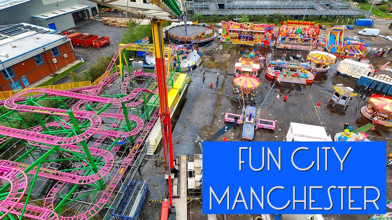 Fun City Manchester Fun Fair Vlog | May 2021 - YouTube