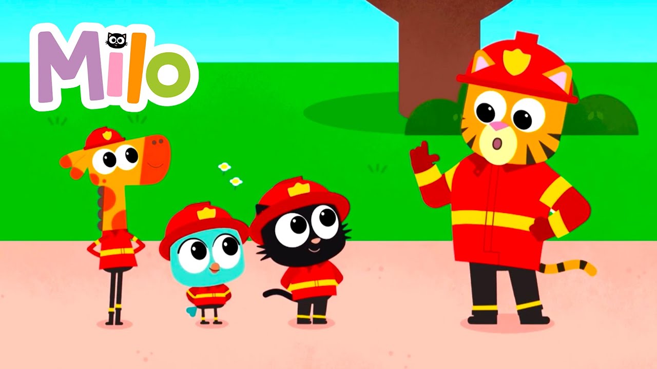 Milo aprende el mejor consejo cuando hay un incendio | Milo Canal ...