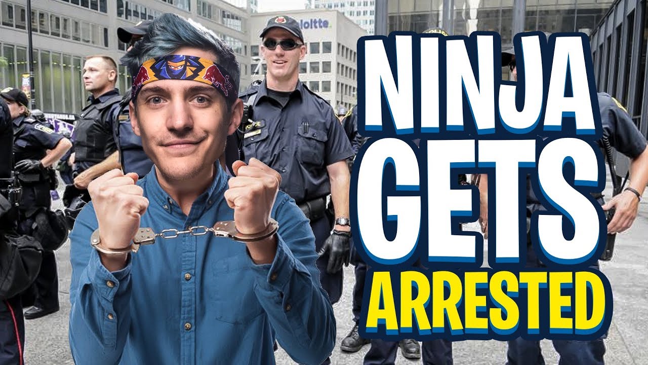 NINJA COULD GET ARRESTED IF HE DID THIS?! (Fortnite: Battle Royale ...