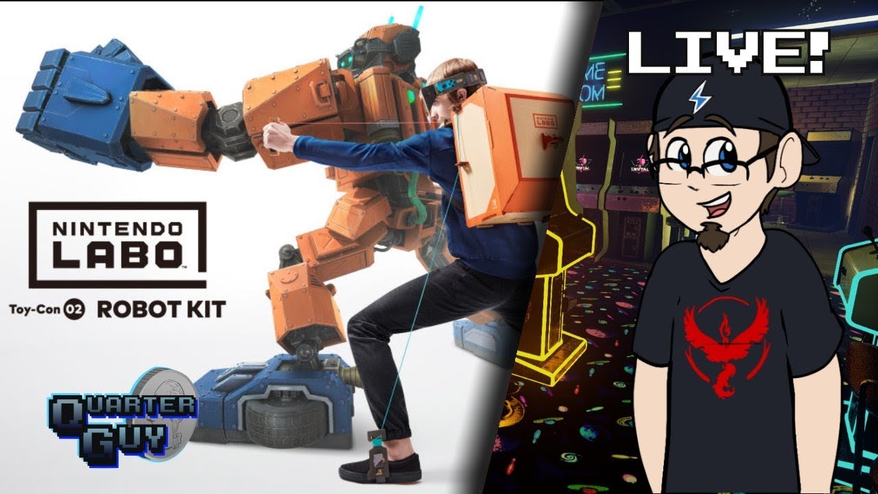 Nintendo Labo Robot Kit Action! - YouTube