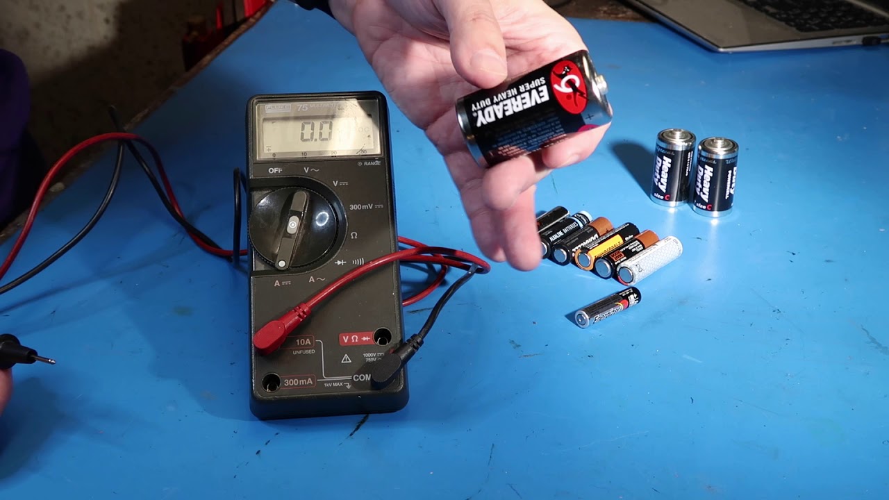 How To Test Batteries With A Multimeter Part 1 YouTube how-to-test-batteries-with-a-multimeter-part-1-youtube