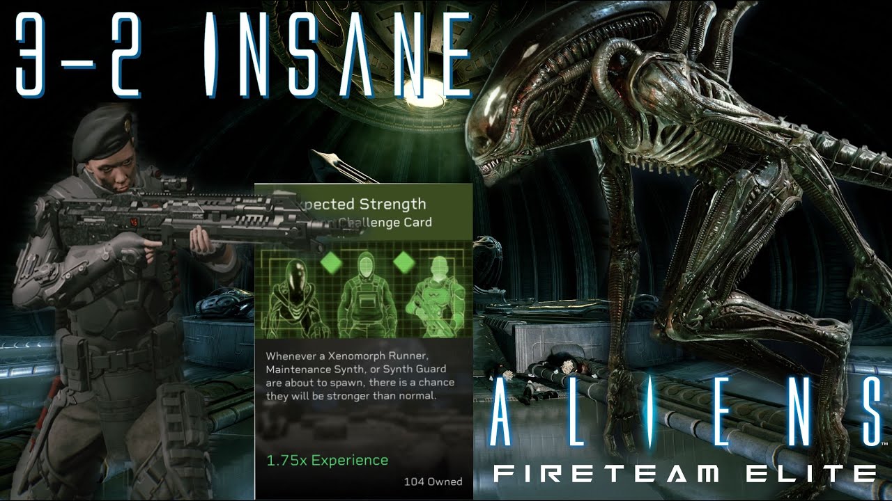 Aliens Fireteam Elite | 3-2 | Insane | Unexpected strength ...