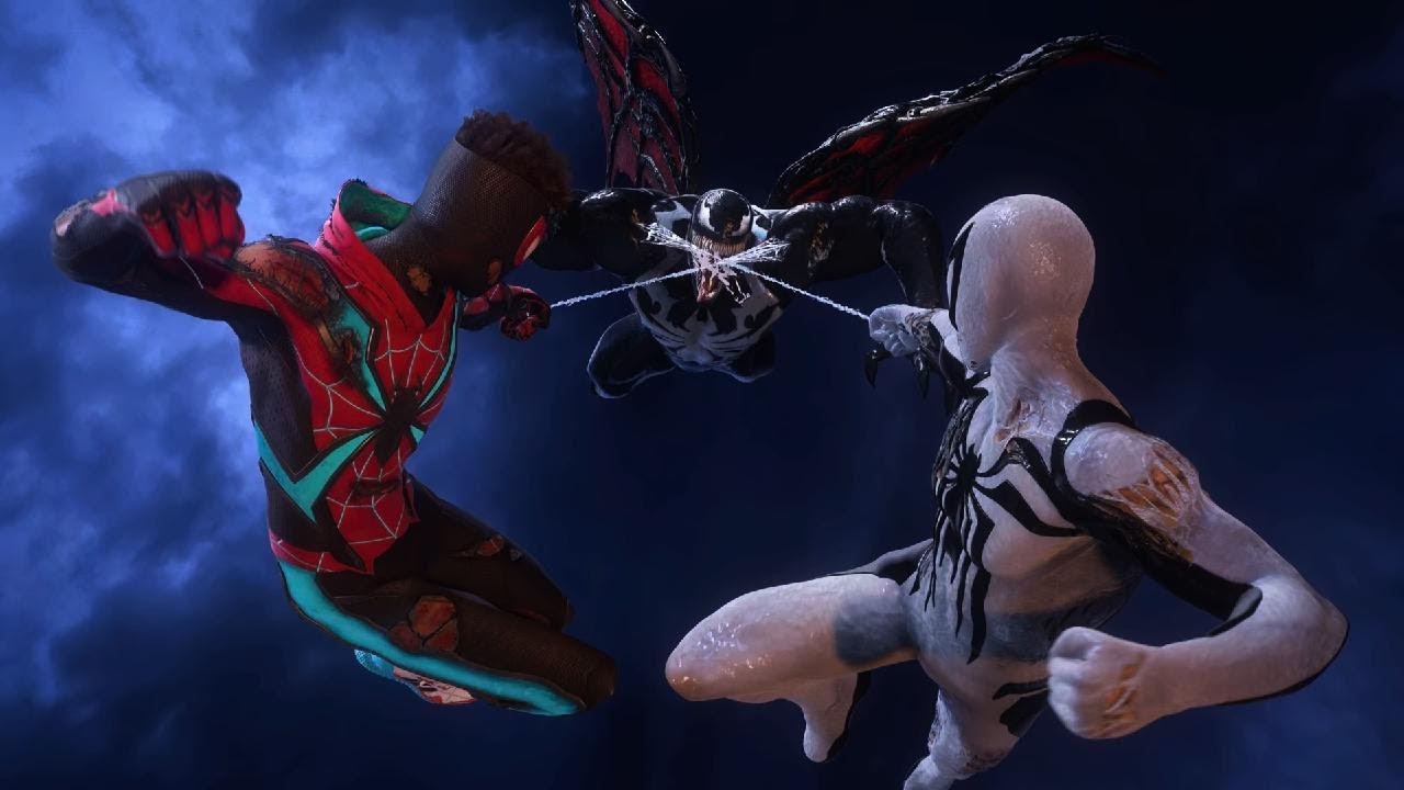 Flying Venom BOSS FIGHT Spider-Man 2 l PS5 - YouTube