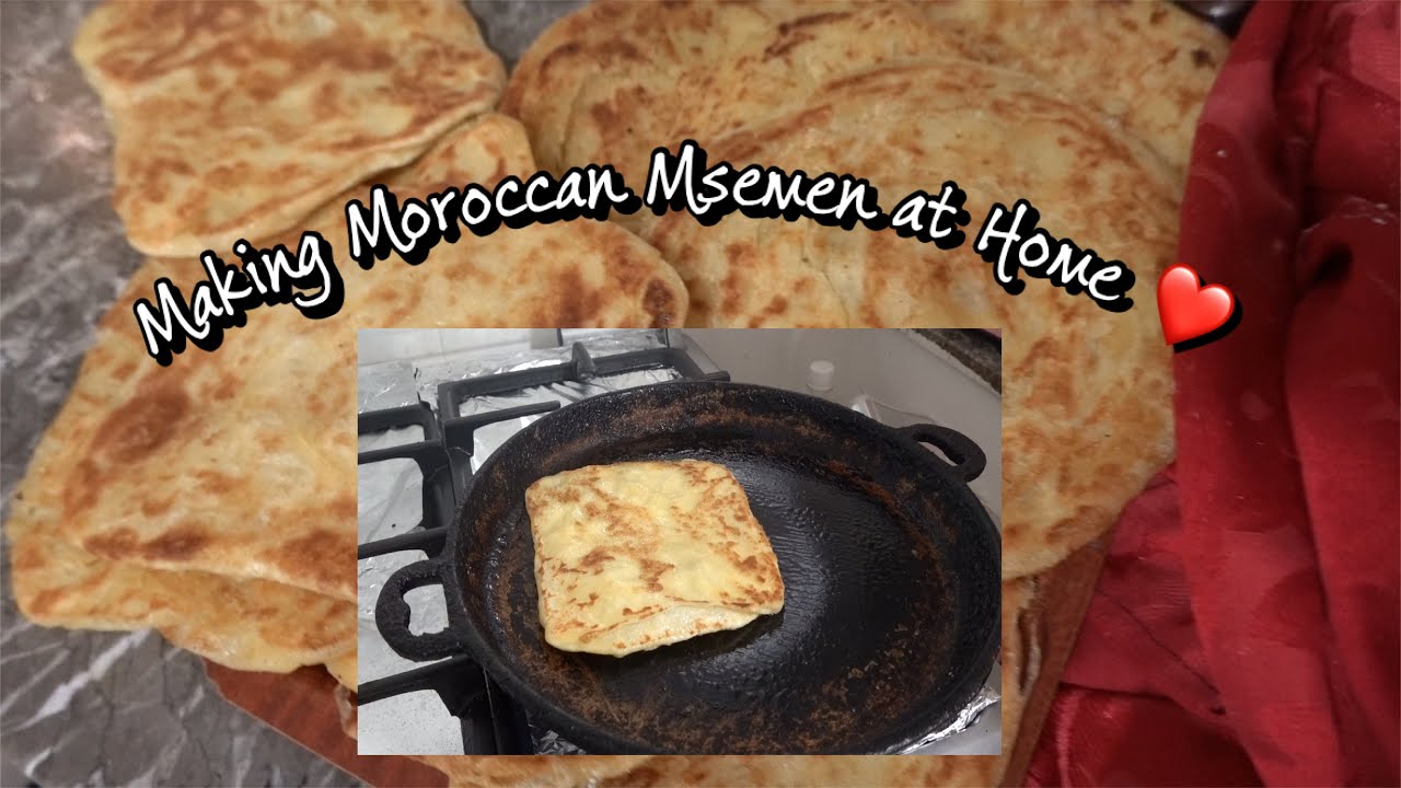 Episode 21 | Homemade Moroccan Msemen 🫓 - YouTube