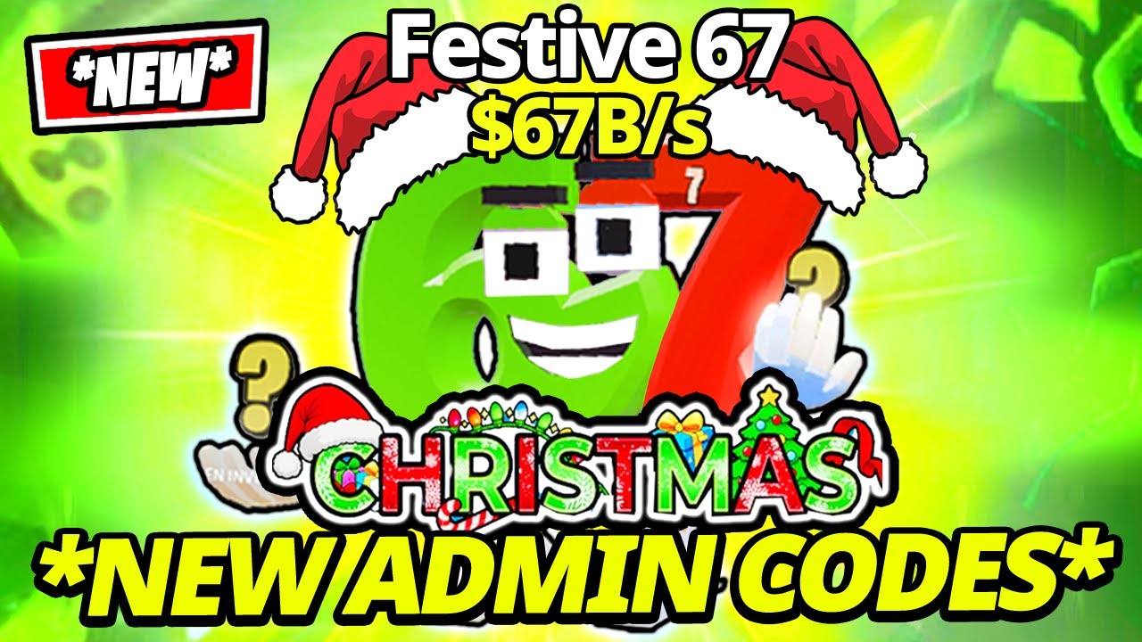 NEW CHRISTMAS SECRET CODES in FORTNITE STEAL THE BRAINROT (Festive 67 ...