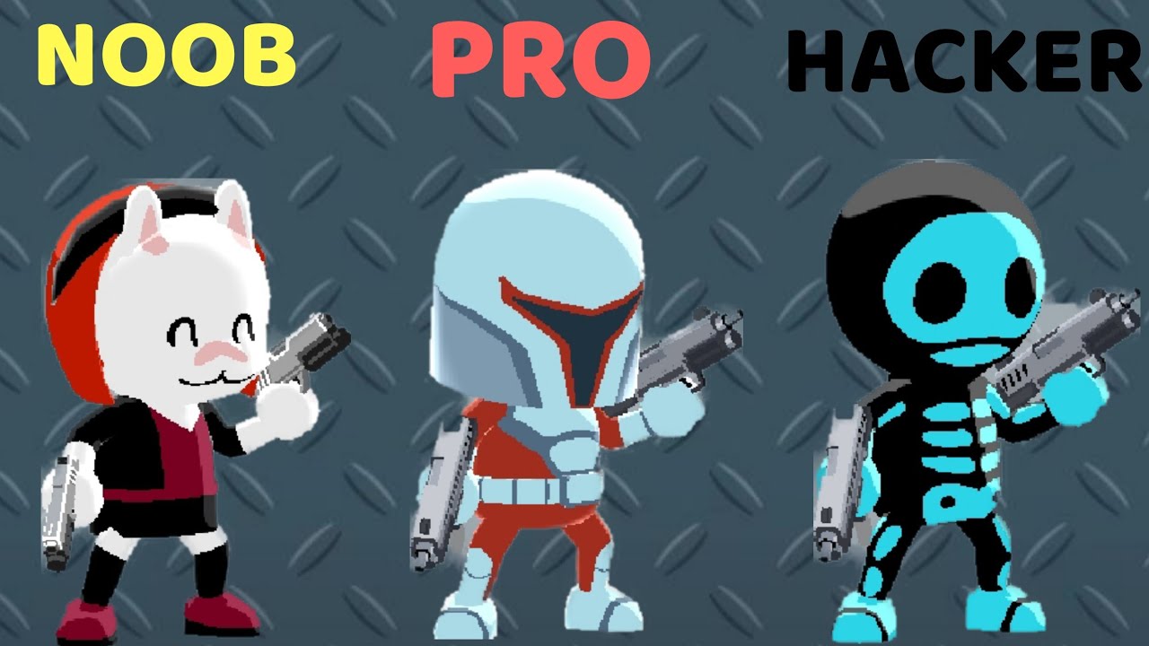 NOOB vs PRO vs HACKER - Johnny Trigger - YouTube