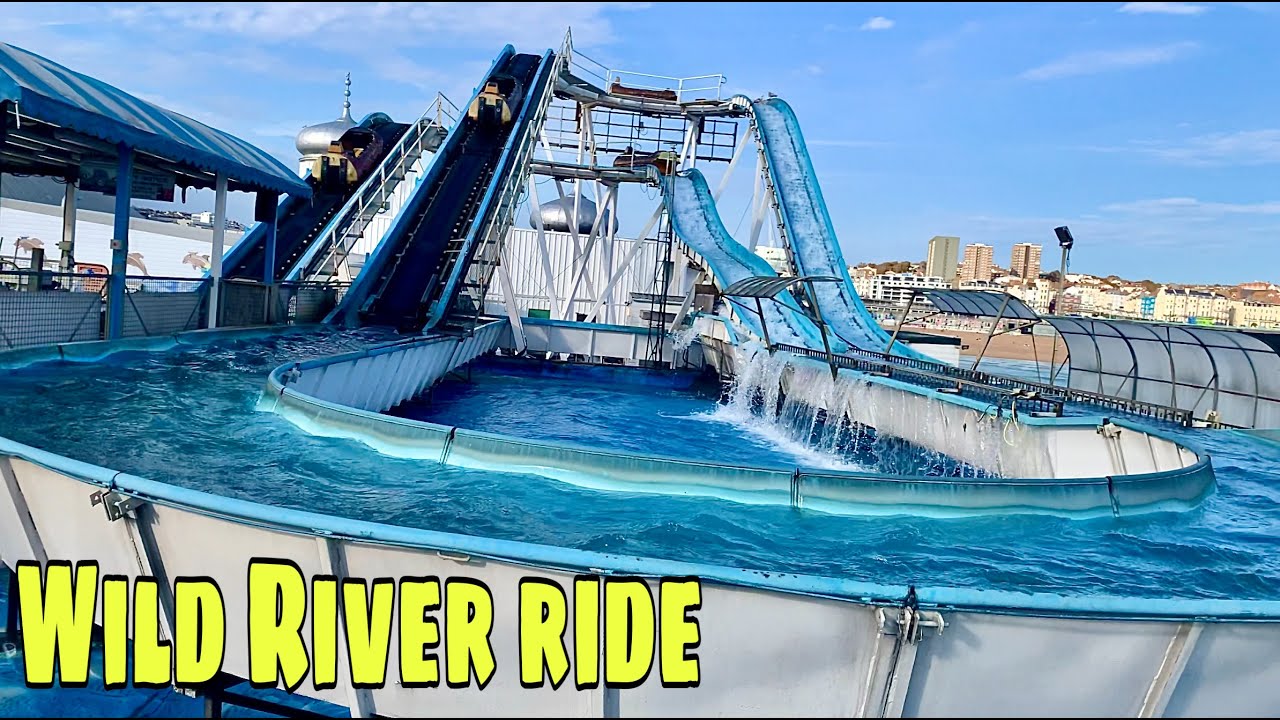 Wild River Ride During Pandemic || Brighton Palace Pier England 🏴󠁧󠁢󠁥󠁮󠁧󠁿 ...