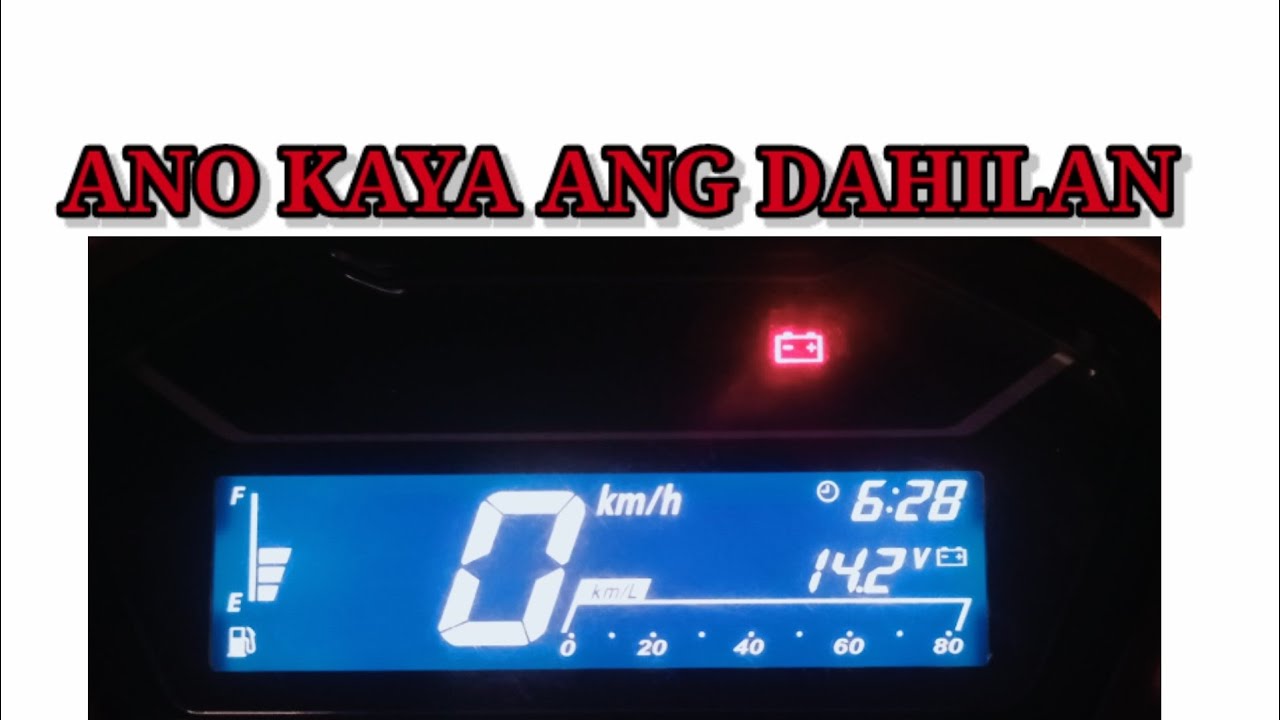 Warning Battery Indicator Honda Click 125i V3 - YouTube