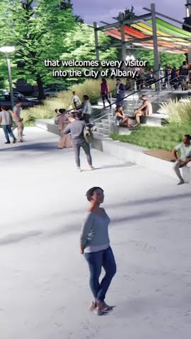Clinton Market Collective construction underway - YouTube