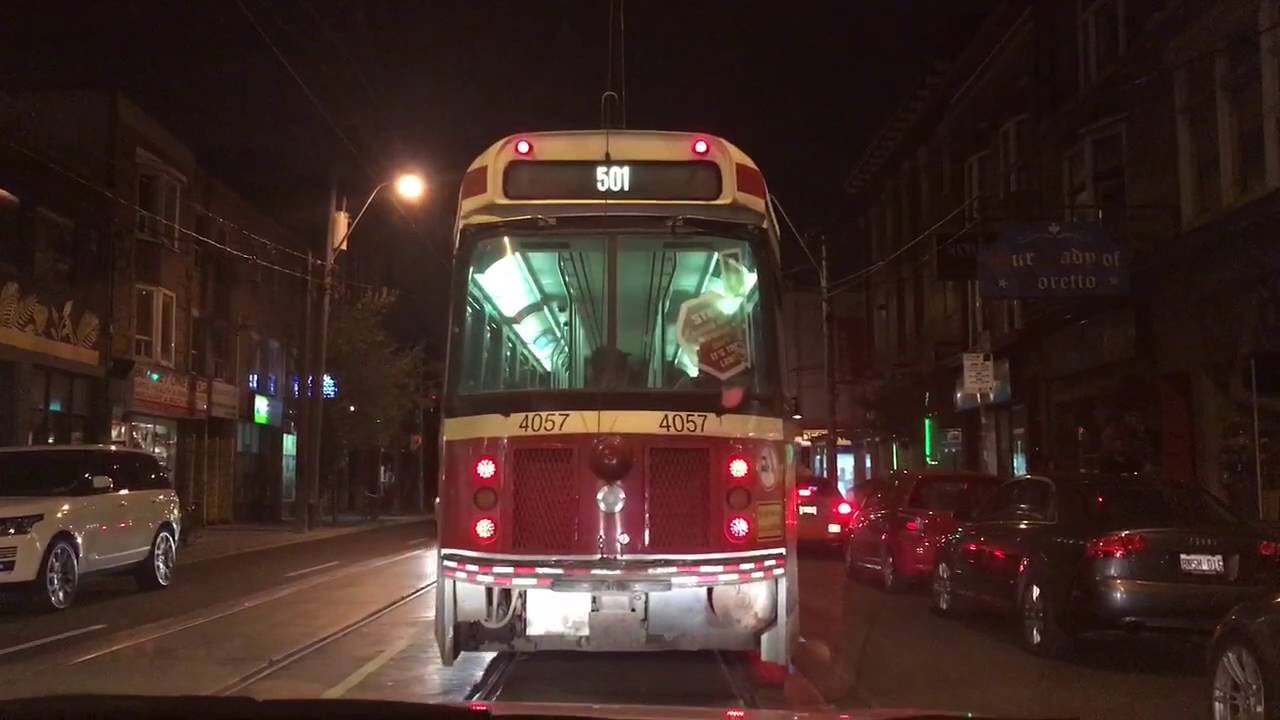 Trolley in Toronto Canada - YouTube