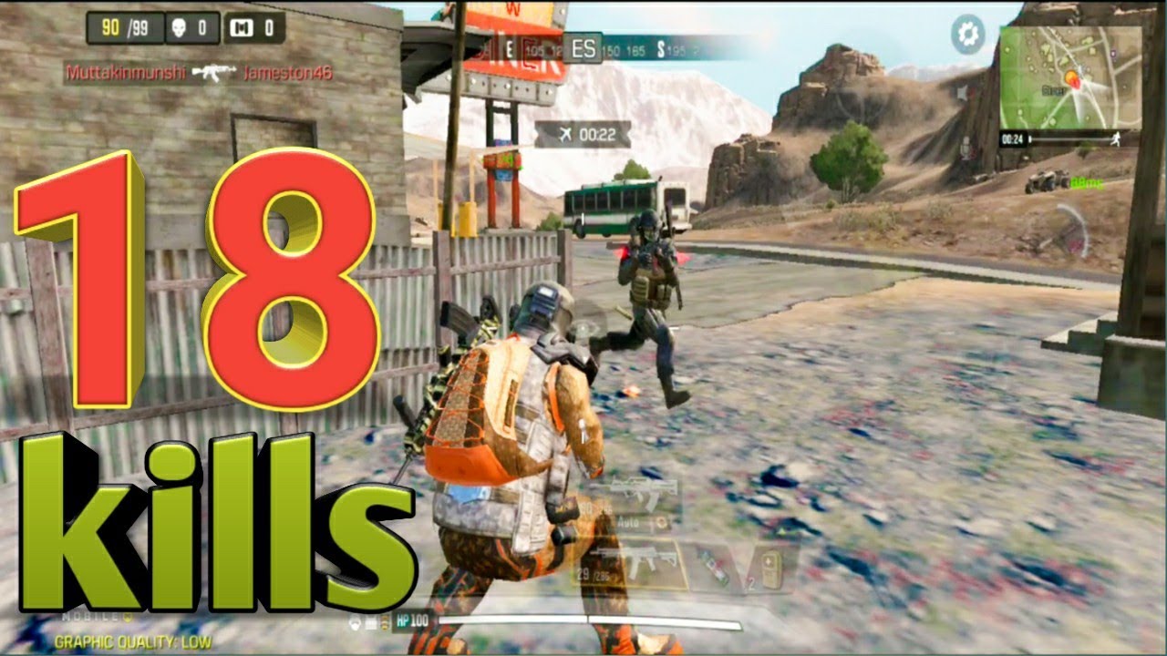 18 KILLS /SOLO VS SQUAD/COD MOBILE BATTLE ROYALE - YouTube