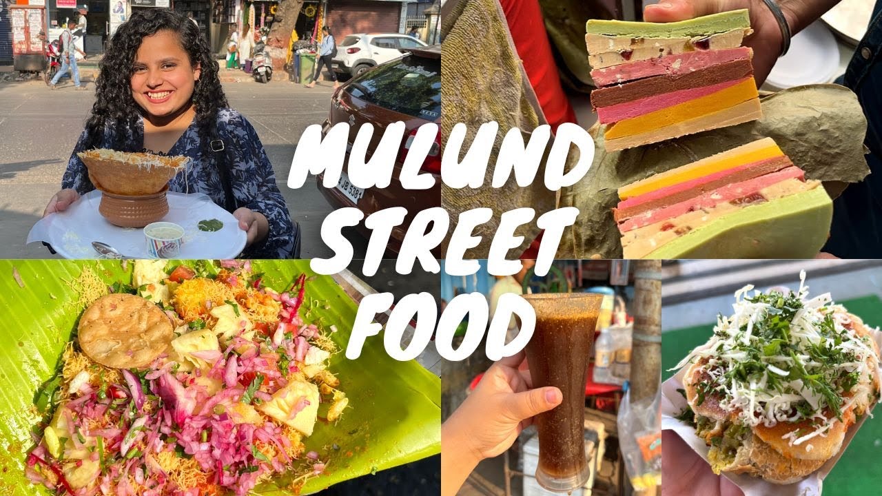 MULUND STREET FOOD | Ice Bhel, Matka Dosa, Masala Thumbs up, Kulfis ...
