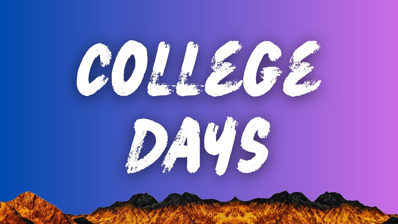 College Days | English songs with lyrics | English song lyrics - YouTube