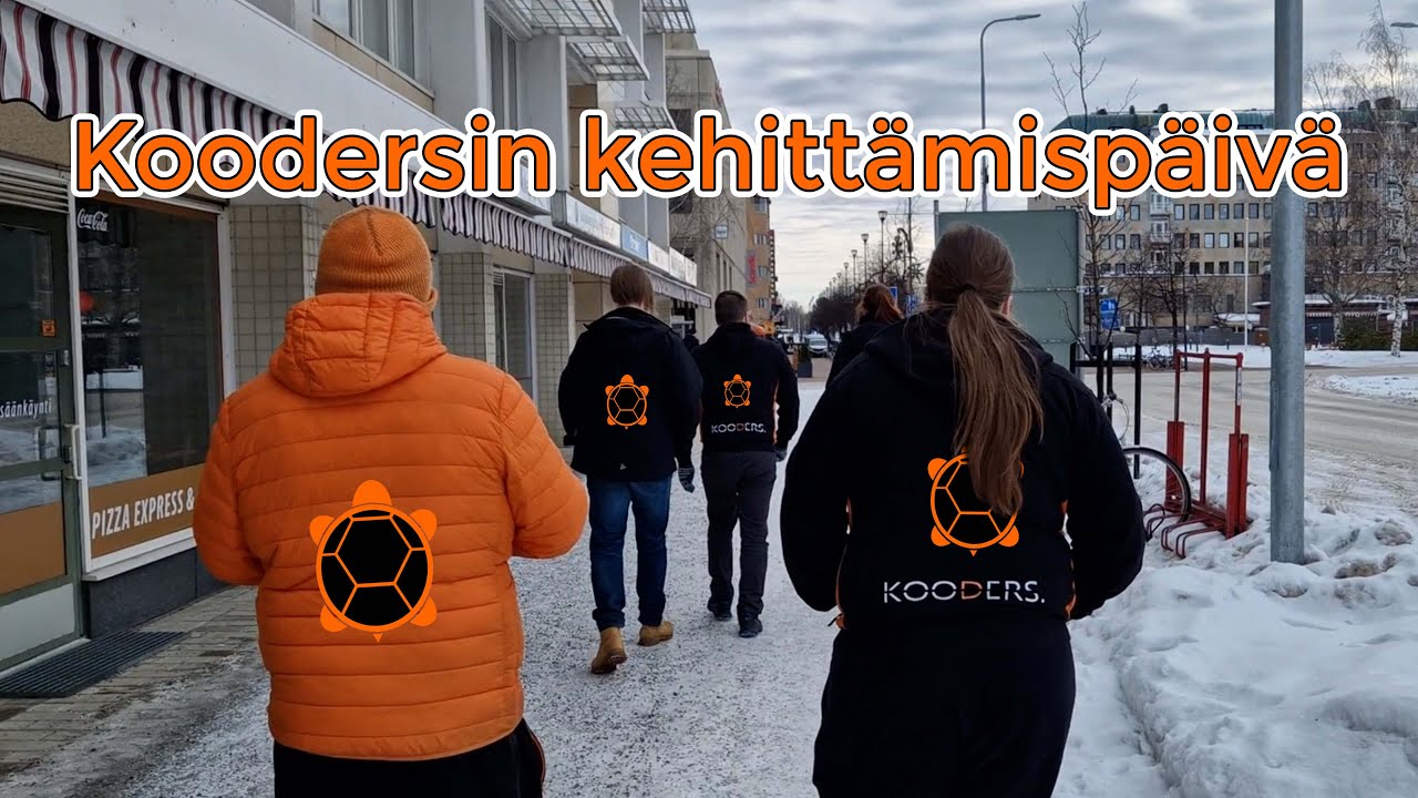 Koodersin kehittämispäivä [KoodersVlog #7] - YouTube