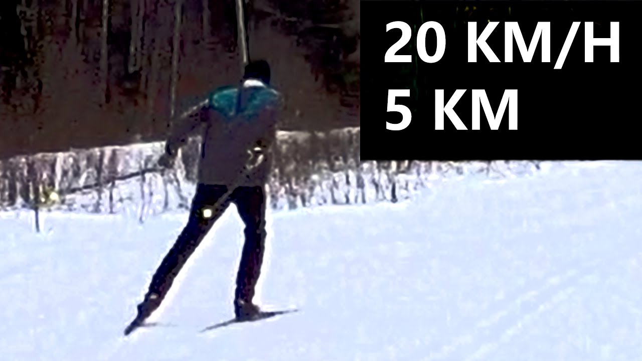Cross country skate skiing 20 km/h : Finland Oulu Auranmaja 2024 - YouTube